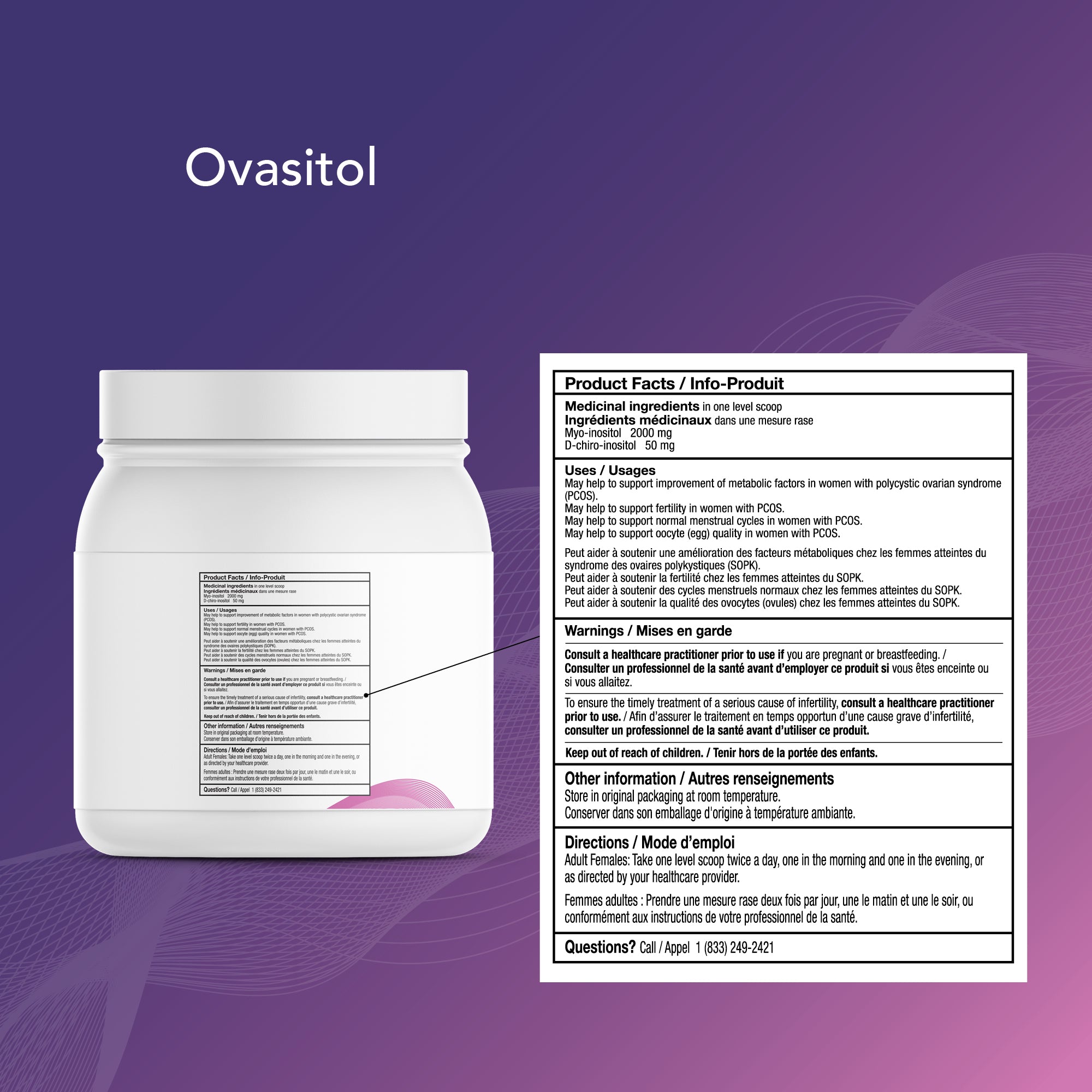 Ovasitol®+ Berberine Bundle – Theralogix Canada